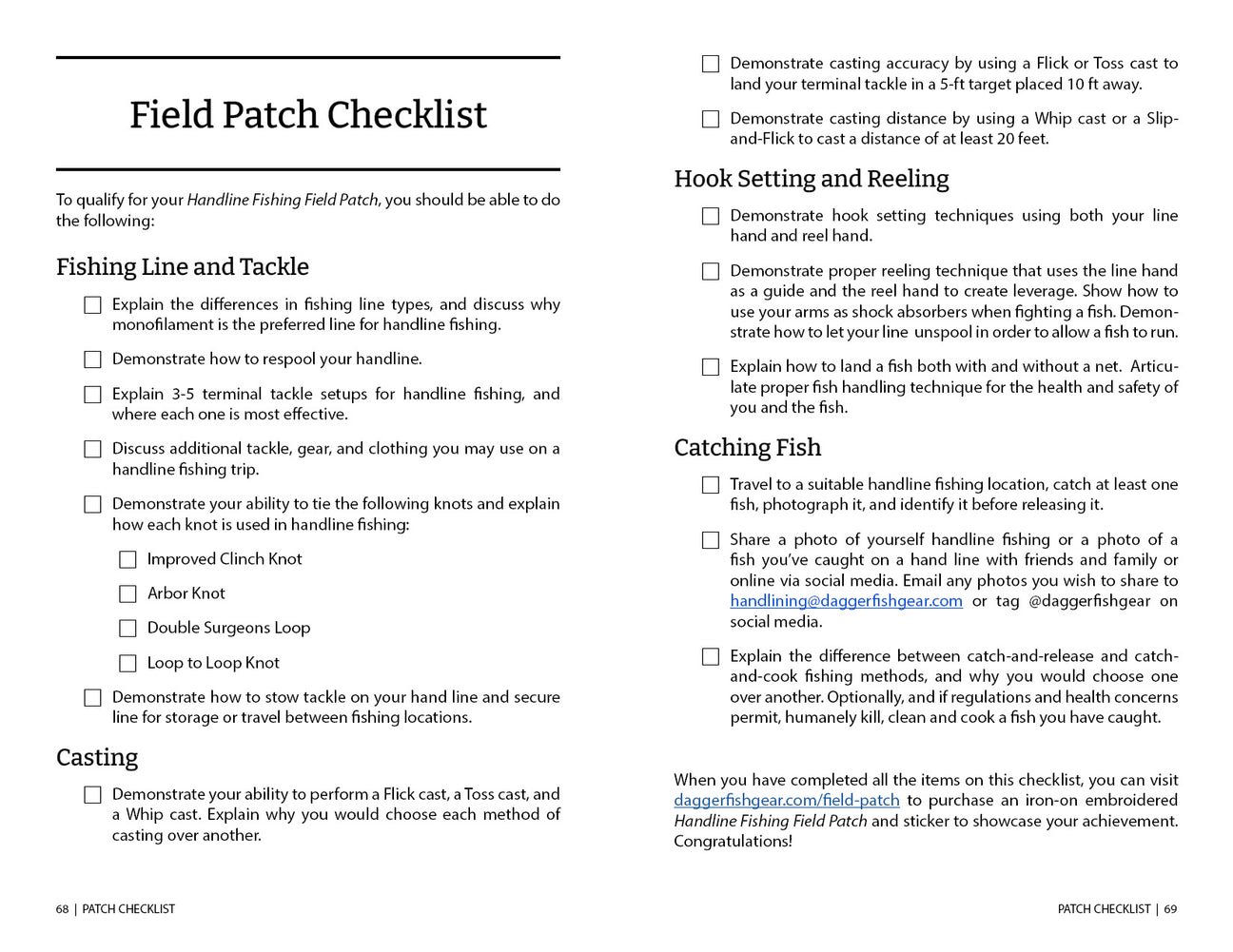 Part 3: Three Methods for Casting a Handline | Daggefish – Daggerfish